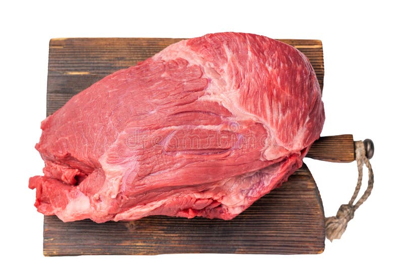 Fresh Raw Round Silverside Beef Meat Cut, Inside Round with Hrebs for ...