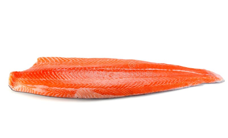 Fresh raw salmon fillet stock image. Image of huge, fish - 82542881