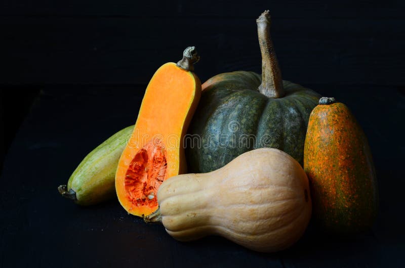 Fresh raw squash stock photo. Image of fruit, arrangement - 62974134