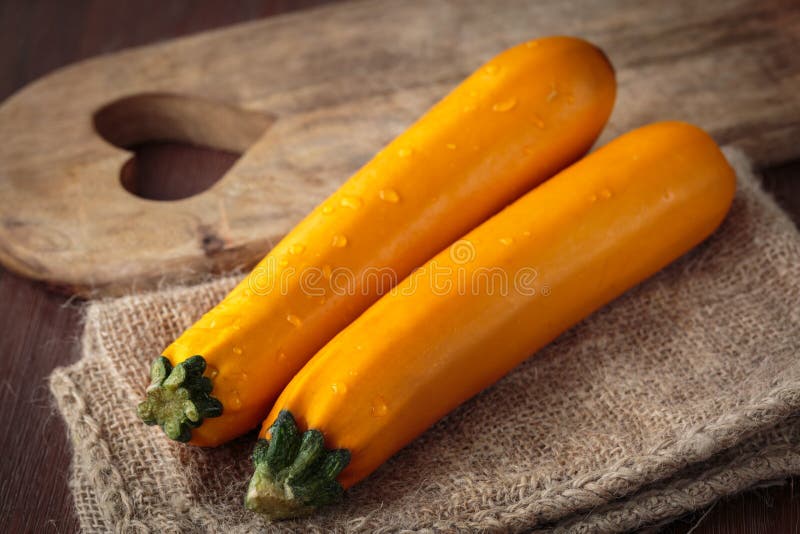 Fresh raw yellow zucchini stock photo. Image of vibrant - 76900170