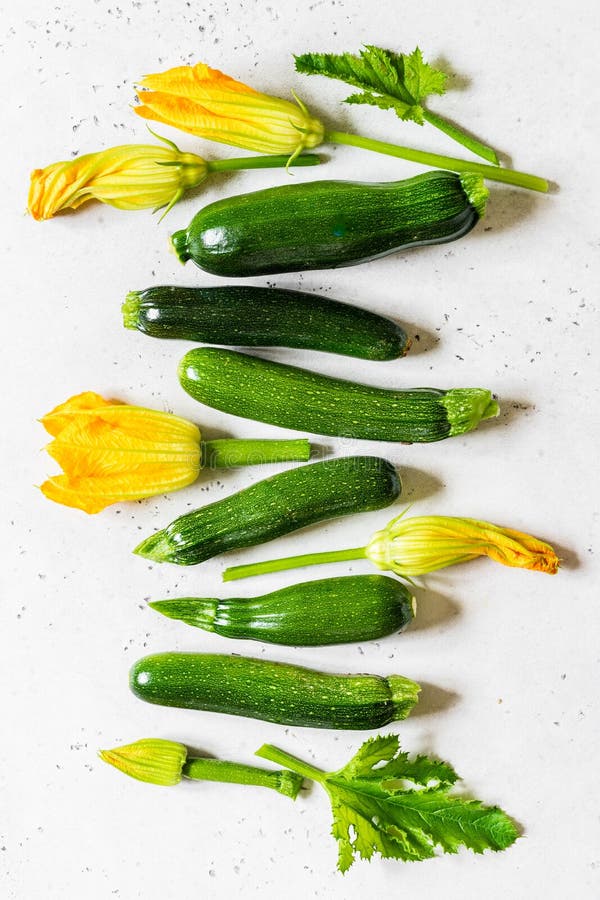 Fresh Raw Zucchini stock image. Image of gray, concrete - 192265723