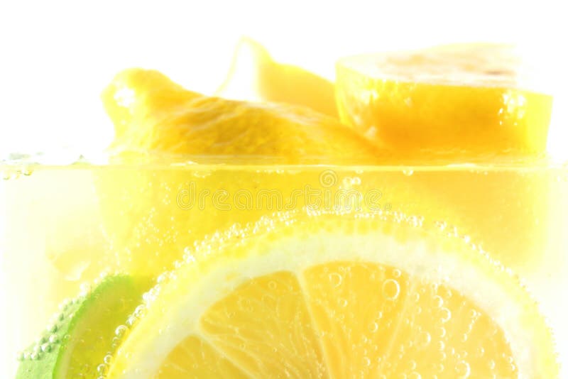 Fresh real lemon drink stock image. Image of water, drink - 14050665