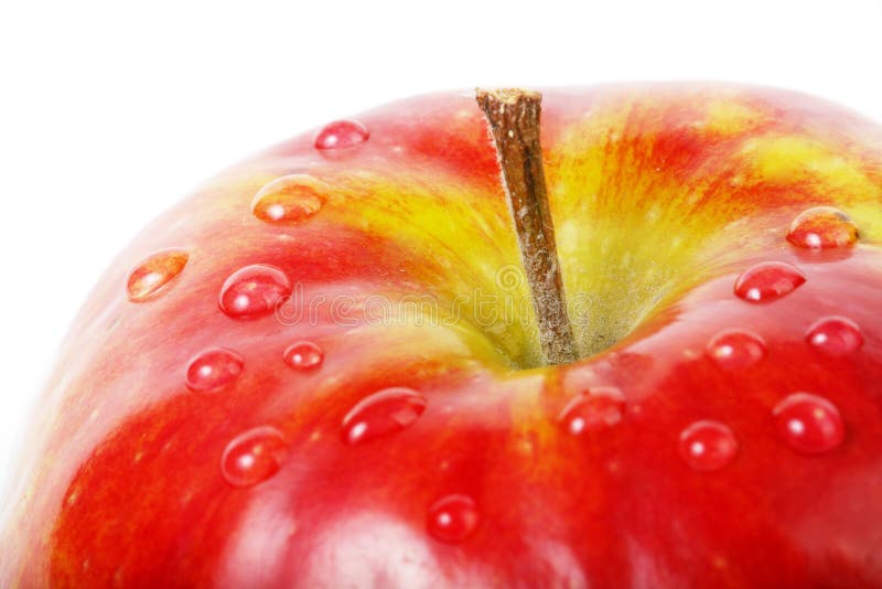 Fresh red apple stock image. Image of thirst, bright - 10522651