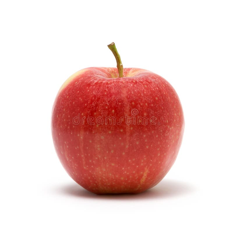 Fresh red apple stock photo. Image of fruit, purity, lifestyle - 4129776