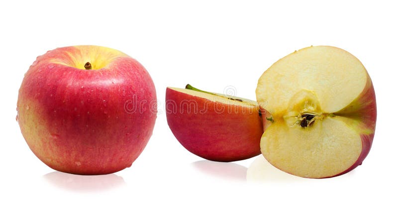 Fresh red apple. stock image. Image of calorie, fresh - 114321725