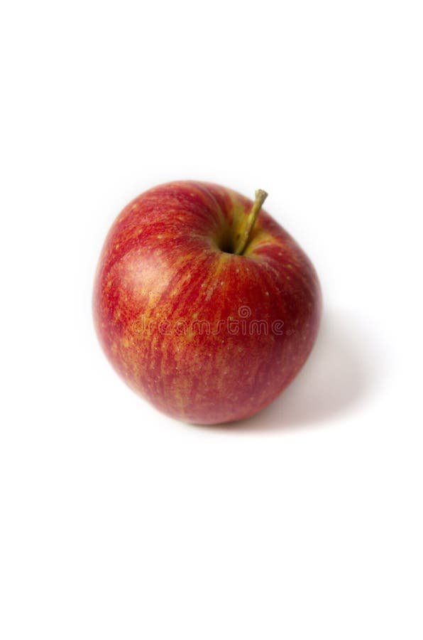 Fresh Red Apple stock image. Image of green, closeup - 43285987