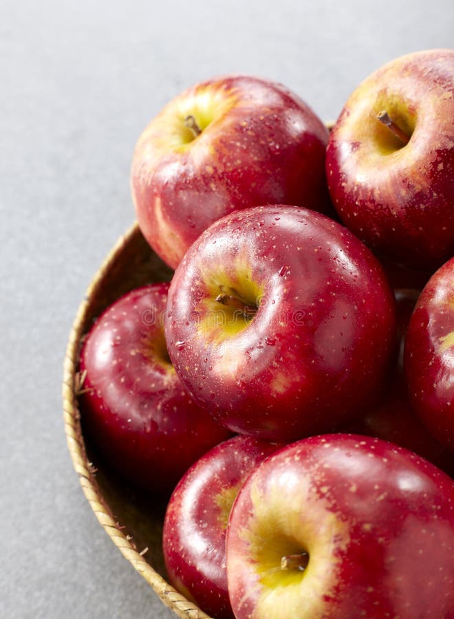 Fresh red apples stock image. Image of apple, fresh, food - 40361687