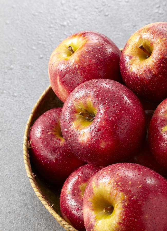 Fresh red apples stock image. Image of closeup, fresh - 40361839