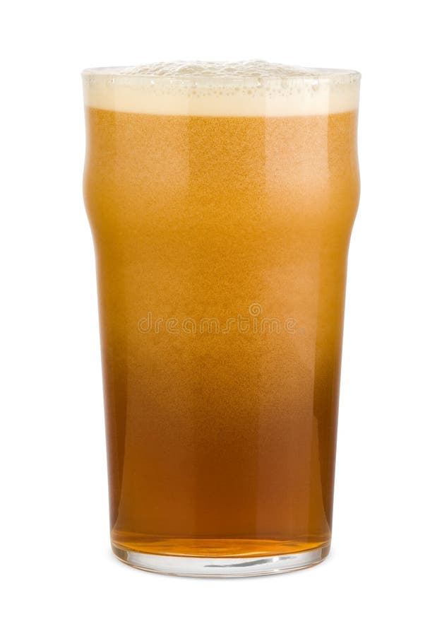 Fresh red beer stock image. Image of full, single, refreshment - 28053873