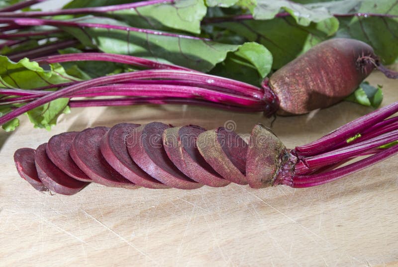 Fresh Red Beetroot with Leaves Stock Photo - Image of agriculture, rich ...