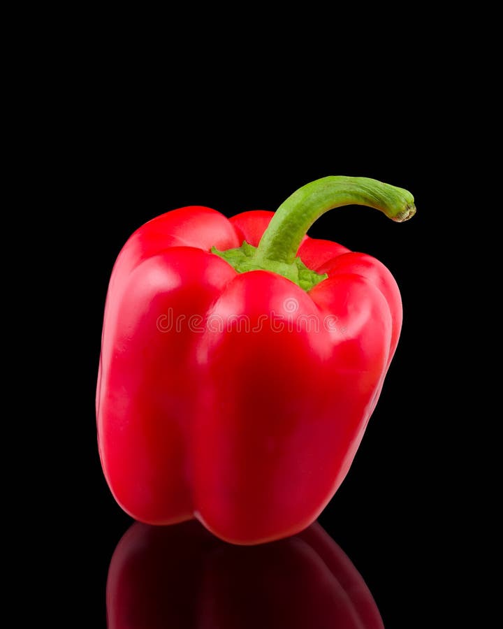 Fresh Red Bell Pepper stock image. Image of organic, nutrients - 50579771
