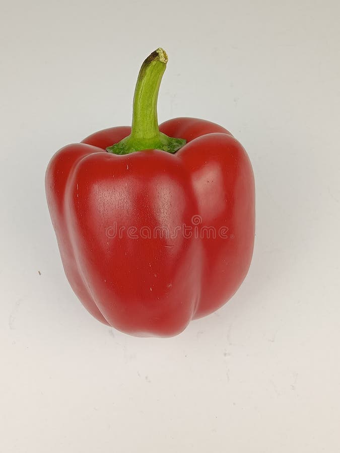 Fresh red capcicum stock image. Image of organ, orange - 262706767