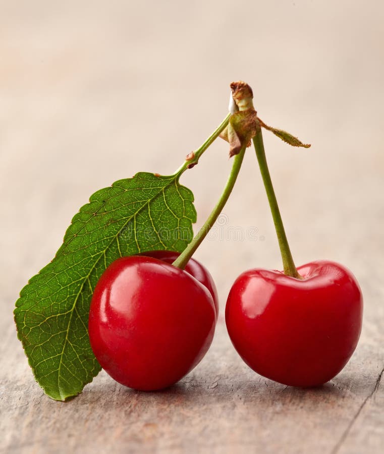 Fresh red cherries stock photo. Image of cherry, nutrition - 25294116