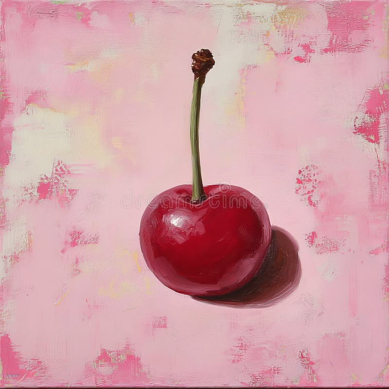 Fresh Red Cherries Splashing in Water Stock Photo - Image of realistic ...