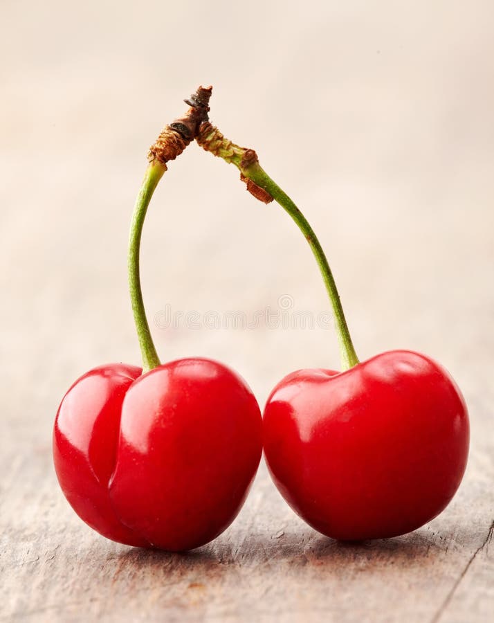 Fresh red cherry stock photo. Image of tasty, fruit, macro - 25139714