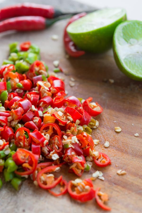 Fresh red chilli chopped stock photo. Image of organic - 71446738
