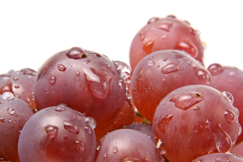 Fresh red grapes stock image. Image of grapes, closeup - 43831893