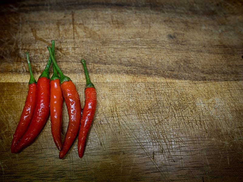 Fresh Red Hot Chili Peppers in Granite Mortaron on White Background ...