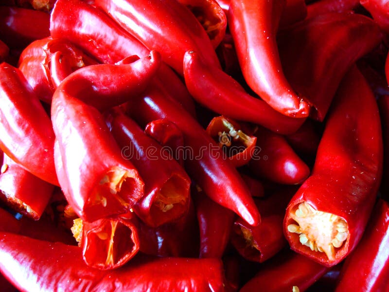 Fresh Red Pepper stock photo. Image of pepper, libya - 108848554