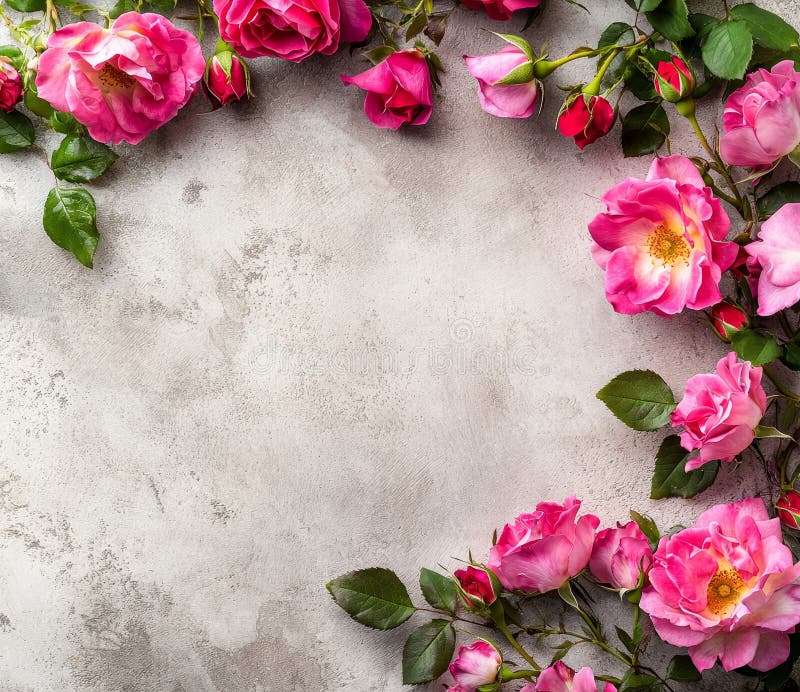 A Fresh Red Rose Bush Isolated on a White Background. a Natural Red ...