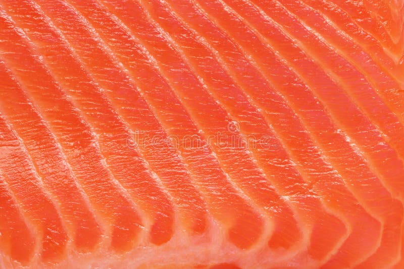 Fresh Red Salmon Fillet Slice Texture or Background Stock Photo - Image ...