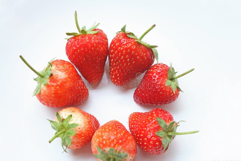 Fresh red strawberry stock image. Image of cover, harvest - 134473471