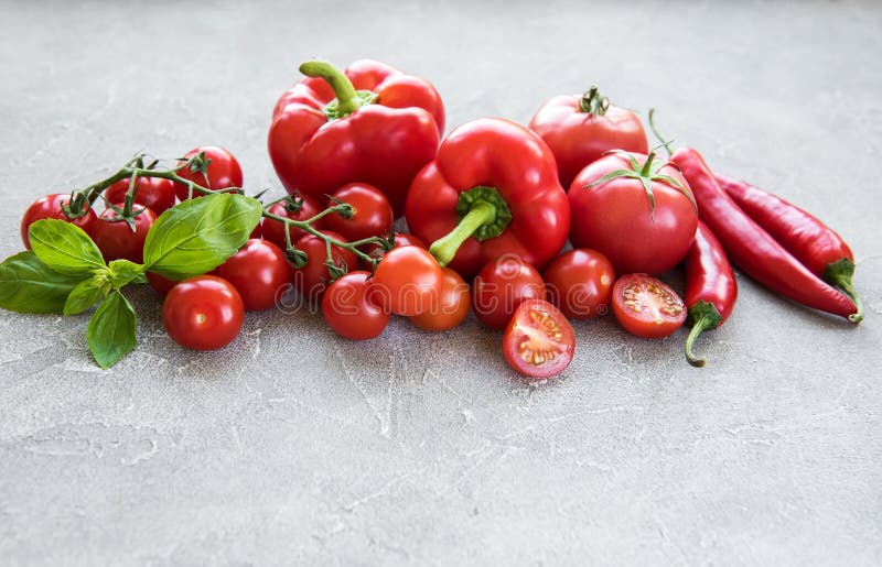 Fresh red vegetables stock image. Image of harvest, health - 150292317