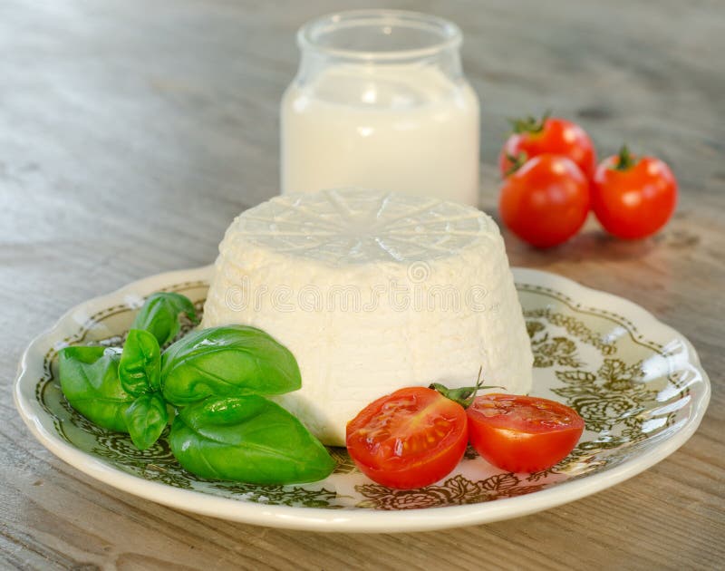 Fresh ricotta stock photo. Image of dish, fresh, food - 25970280