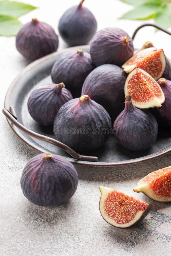 Fresh ripe figs stock photo. Image of view, closeup - 297239454
