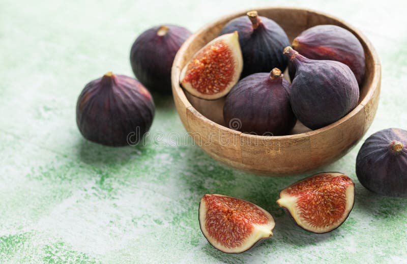Fresh ripe figs stock image. Image of juicy, vegan, vegetarian - 299932451