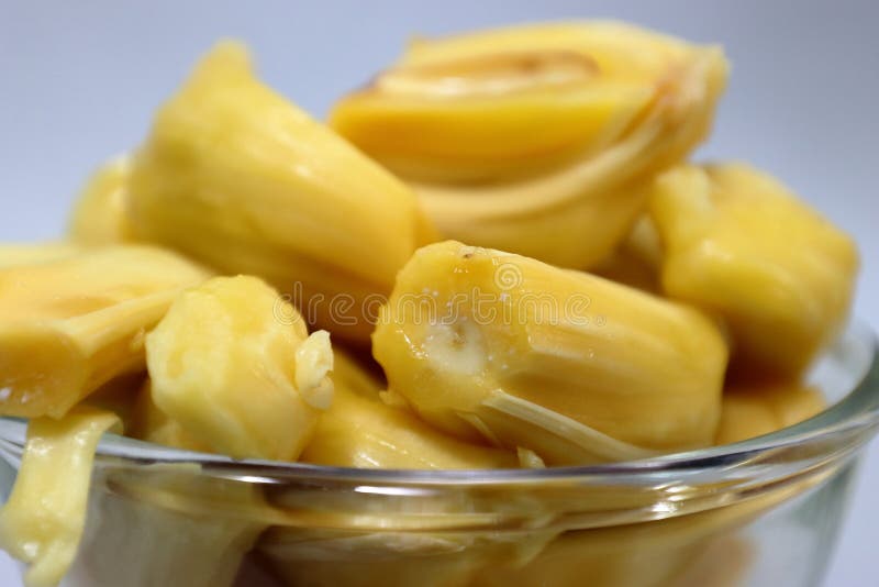 Jackfruit on White Background Stock Photo - Image of breakfast, health ...