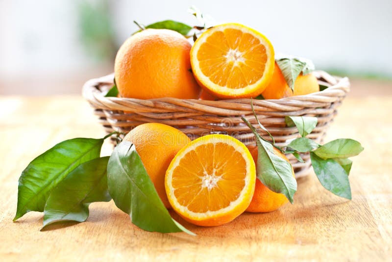 Fresh ripe oranges stock photo. Image of vitamins, round - 28971148
