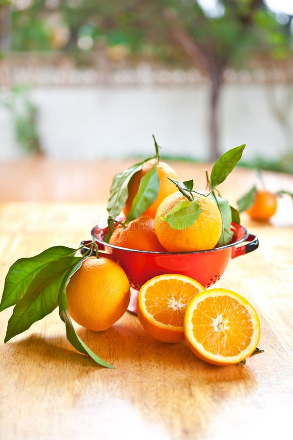 Fresh ripe oranges stock photo. Image of vitamins, round - 28971148