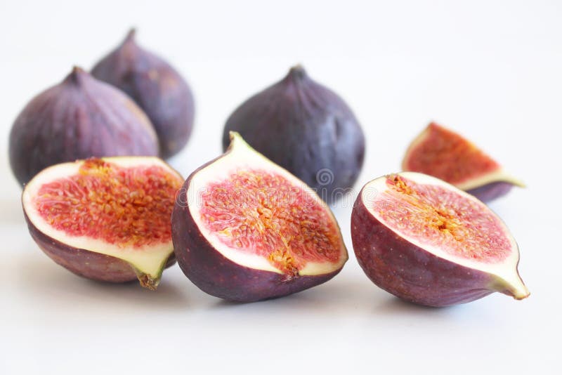 Fresh Ripened Purple Figs. Creative Composition, the Decorative Banner ...