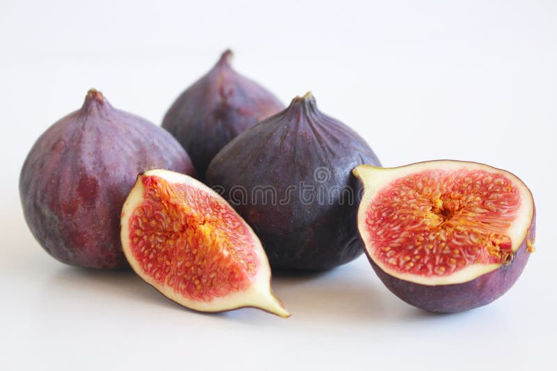 Fresh Ripened Purple Figs. Creative Composition, the Decorative Banner ...