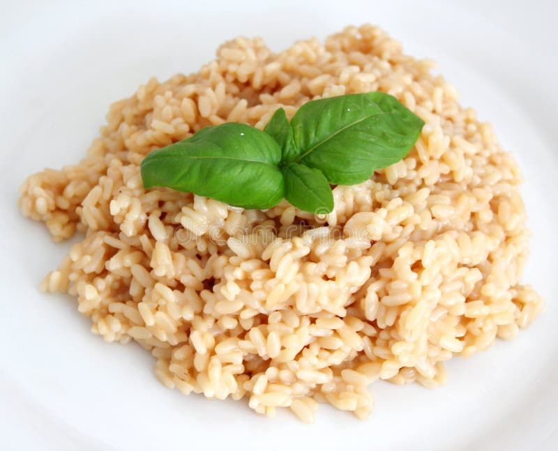Fresh Risotto Rice with Cheese Stock Image - Image of lunch, italy ...