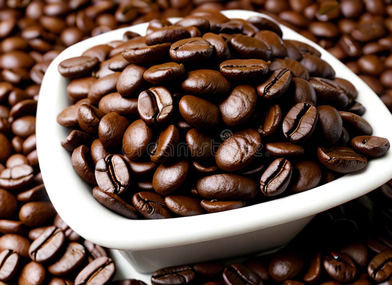Coffee Beans stock image. Image of brown, aromatic, cafe - 290662163