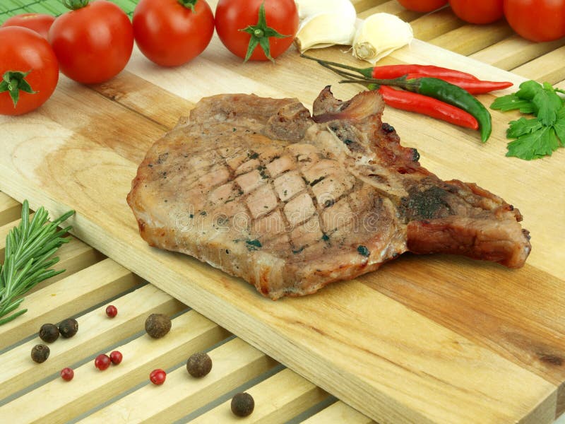 Fresh roasted meat stock image. Image of fresh, uncooked - 17809461