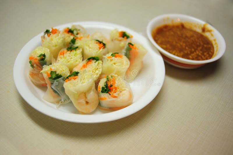 Fresh roll stock photo. Image of dinner, leaf, gourmet - 18568736