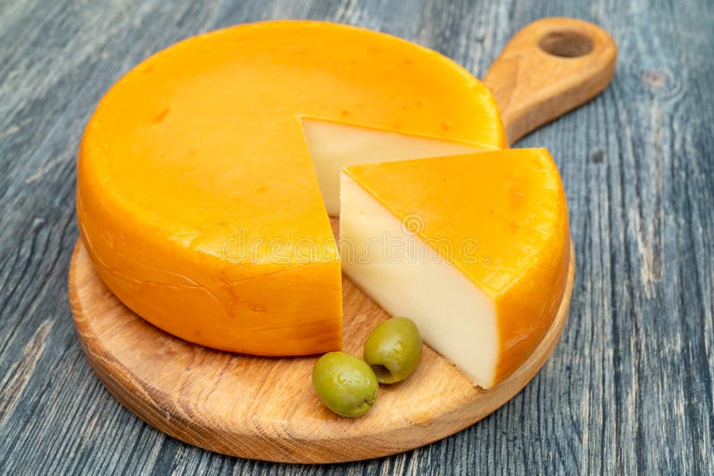 Fresh, round cheese stock image. Image of healthy, slice - 173143313