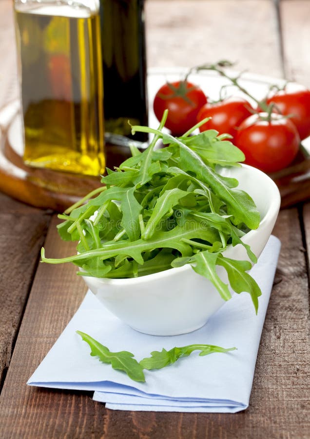 Fresh rucola stock photo. Image of rucola, vegetarian - 17432416