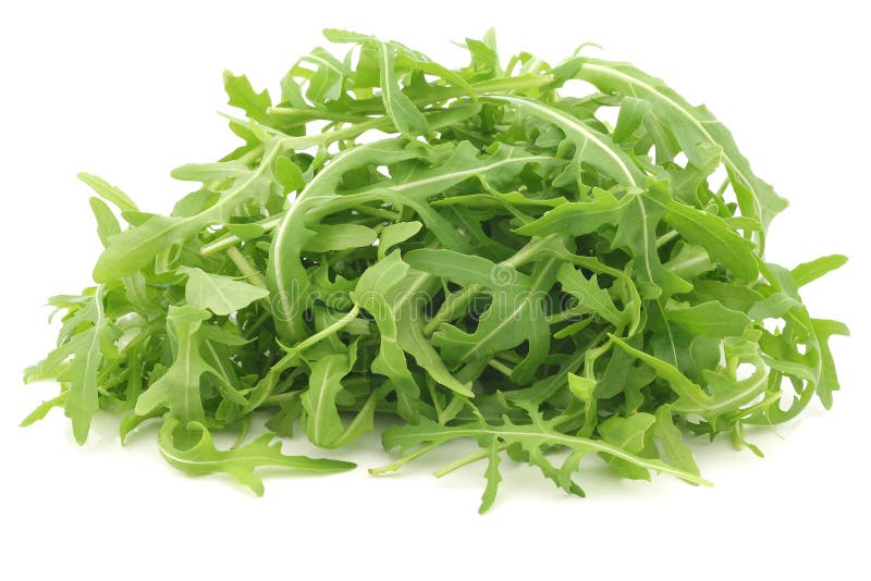 Fresh Rucola Leaves (Eruca Sativa) Stock Photo - Image of green ...