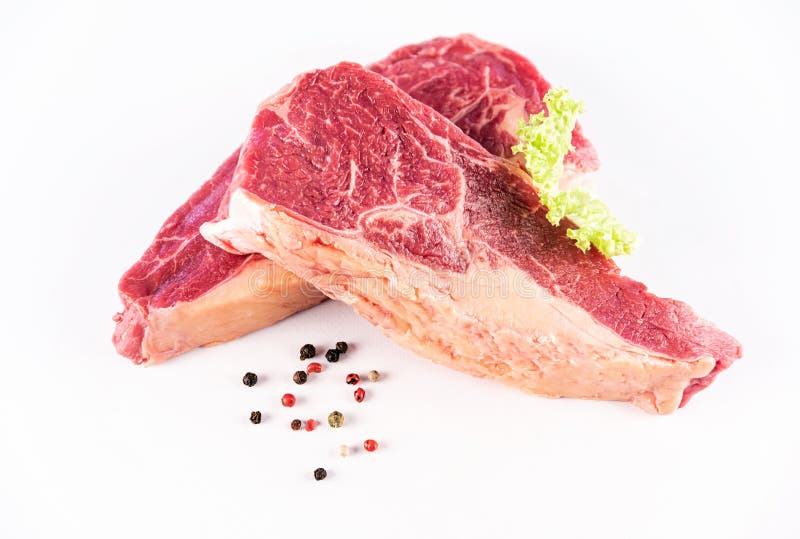 Fresh Rump Steaks are Waiting for the Pan Stock Photo - Image of ...