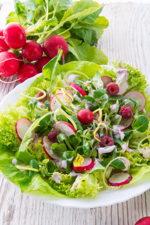 Fresh salad stock image. Image of healthy, fruit, leaf - 29490603