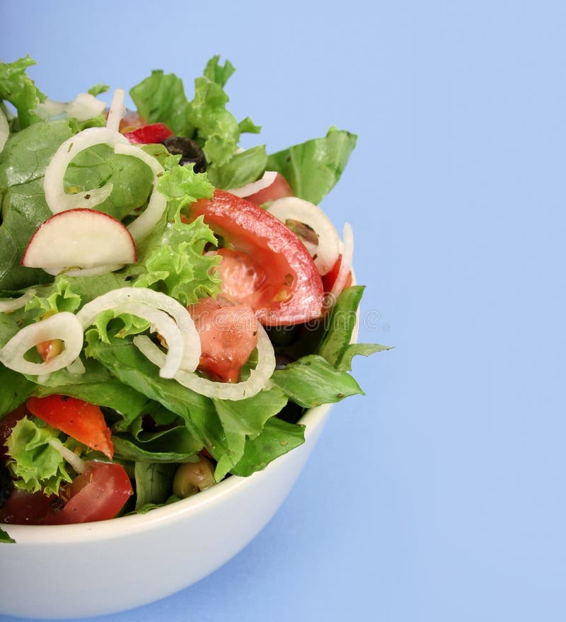 Garden Salad stock photo. Image of natural, tomato, lettuce - 235586