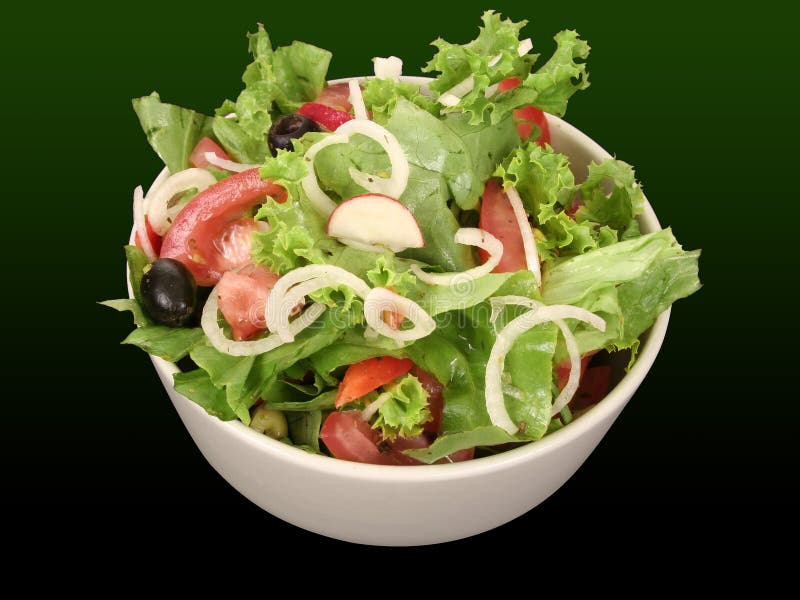 A fresh salad stock image. Image of salad, delicate, green - 2954411