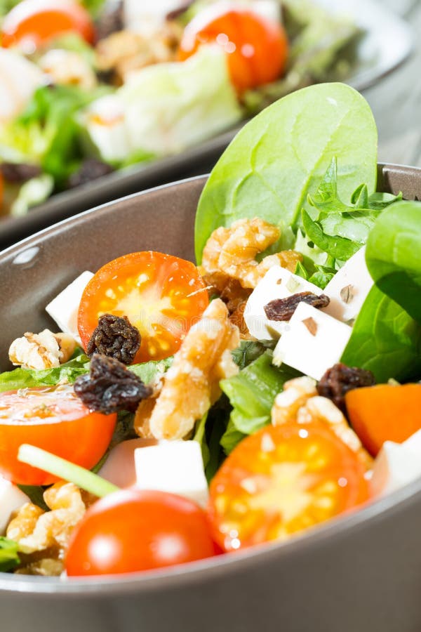 Fresh salad stock image. Image of seasoned, slenderize - 34534895