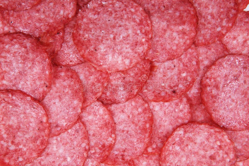 Salami texture stock photo. Image of breakfast, sausage - 564860