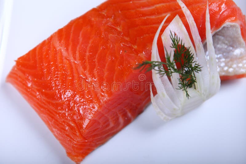 Fresh salmon stock image. Image of fresh, sashimi, fish - 26969151
