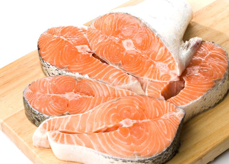 Fresh salmon stock image. Image of ingredient, fish, meal - 5642601